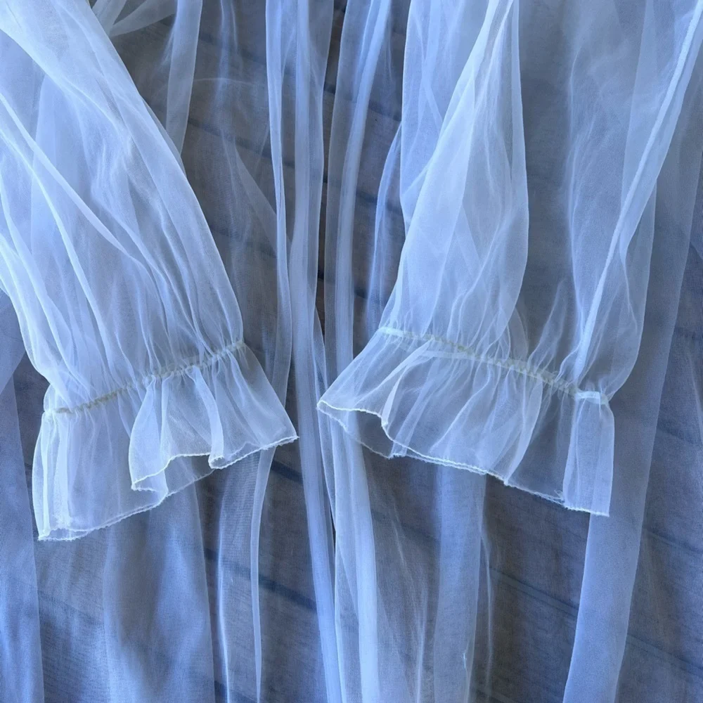 barbizon | Intimates & Sleepwear | Vintage Barbizon 0 Nylon Sheer Open ...